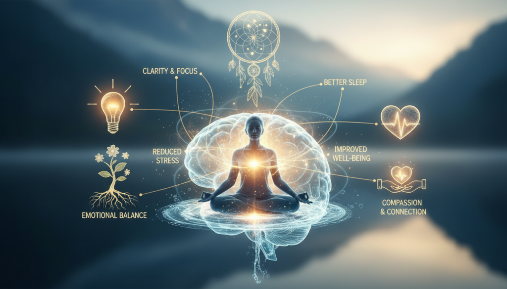 Benefits of Meditation for Mental Strength & Stress